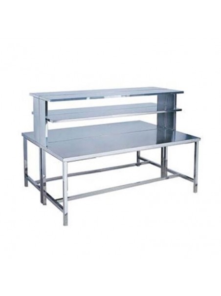 STAINLESS STEEL STANDING-HEIGHT SORTING TABLES WITH HIGH – LEVEL ...