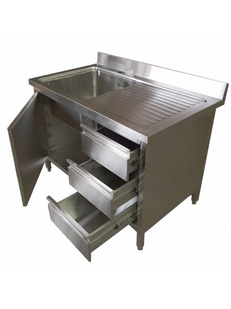 WORKTOP WITH SINK DISPOSAL UNIT MODEL: LC-RL81210261T3C